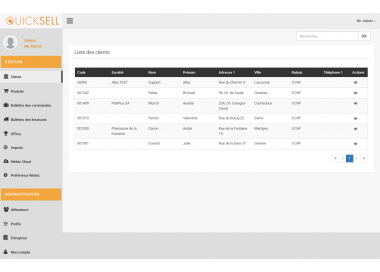 Quicksell - Winbiz AppStore