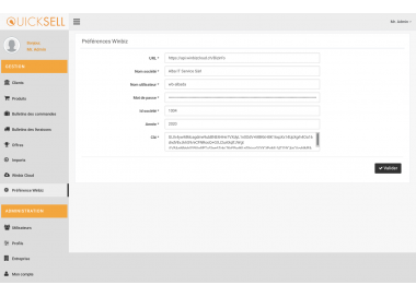 Quicksell - Winbiz AppStore