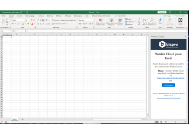 Winbiz Cloud Excel - Winbiz AppStore